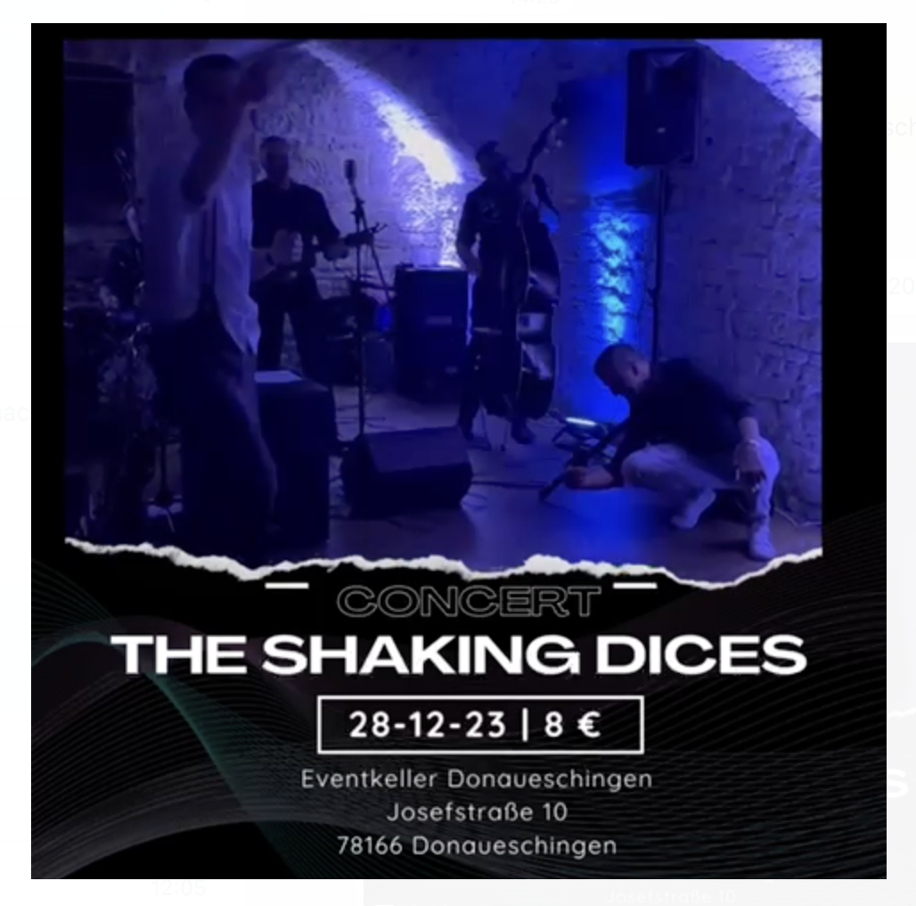 Veranstaltungen - Event Keller